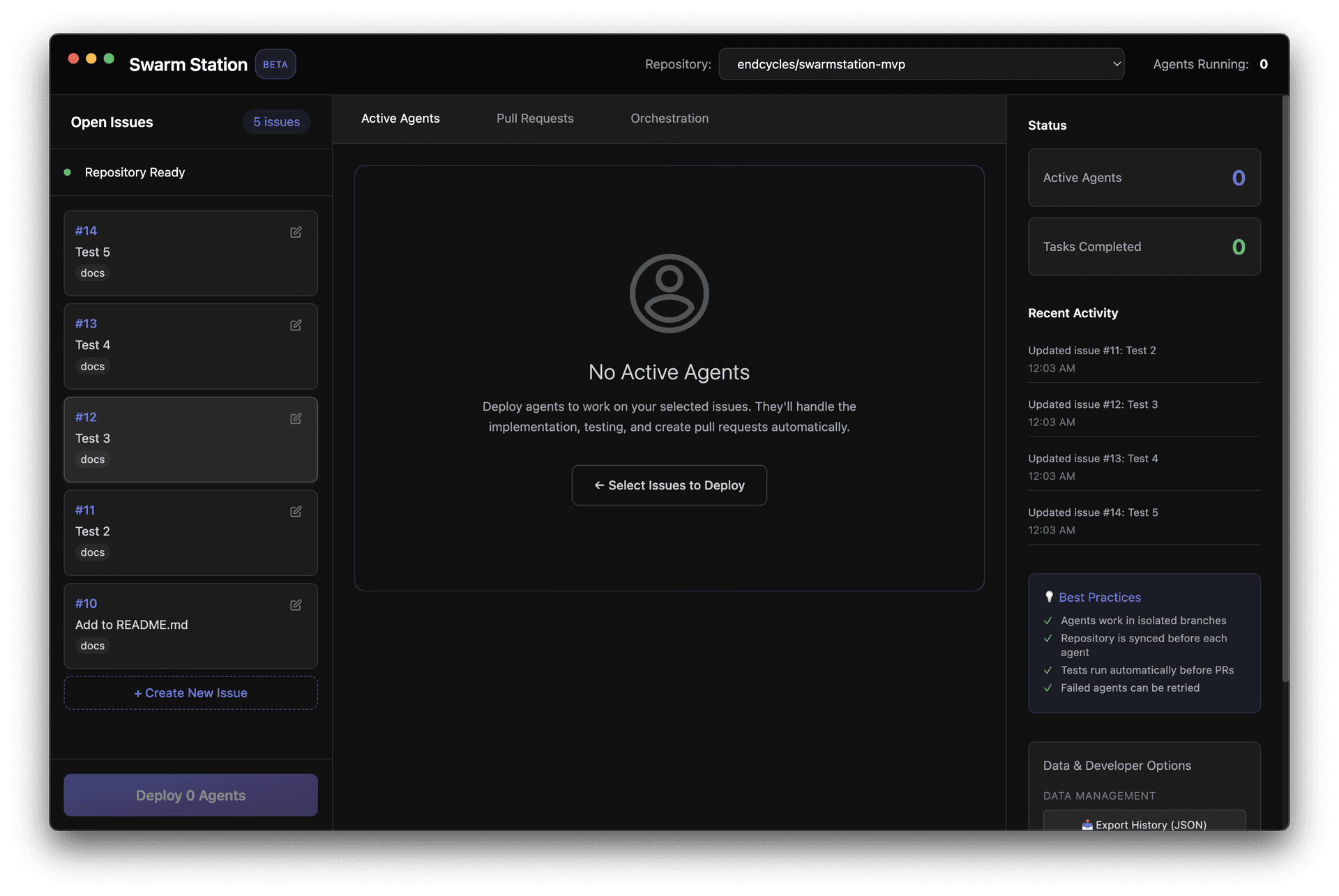 Swarm Station - Ship Code 10x Faster with AI Swarms